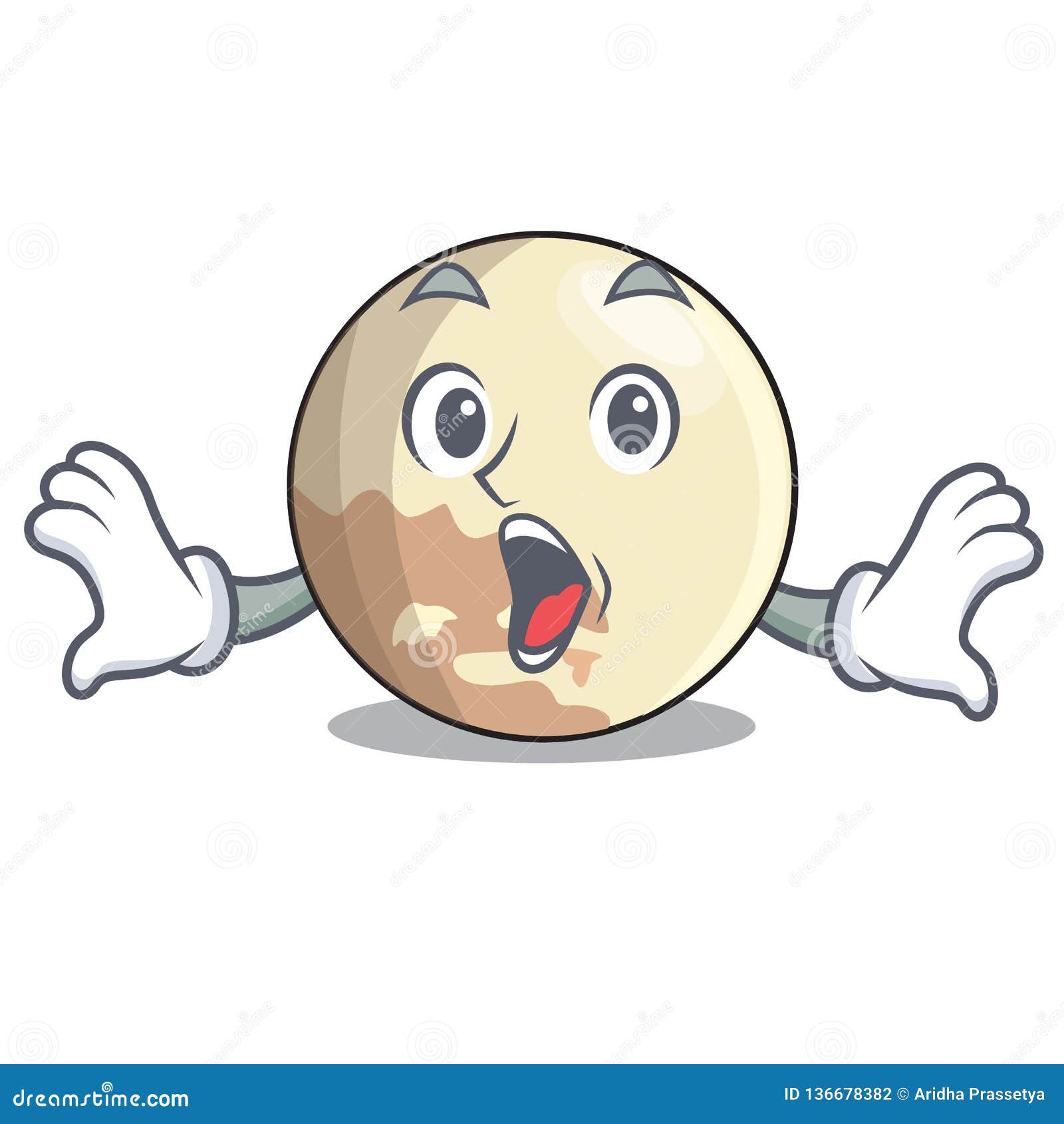 Pluto Planet Cartoon