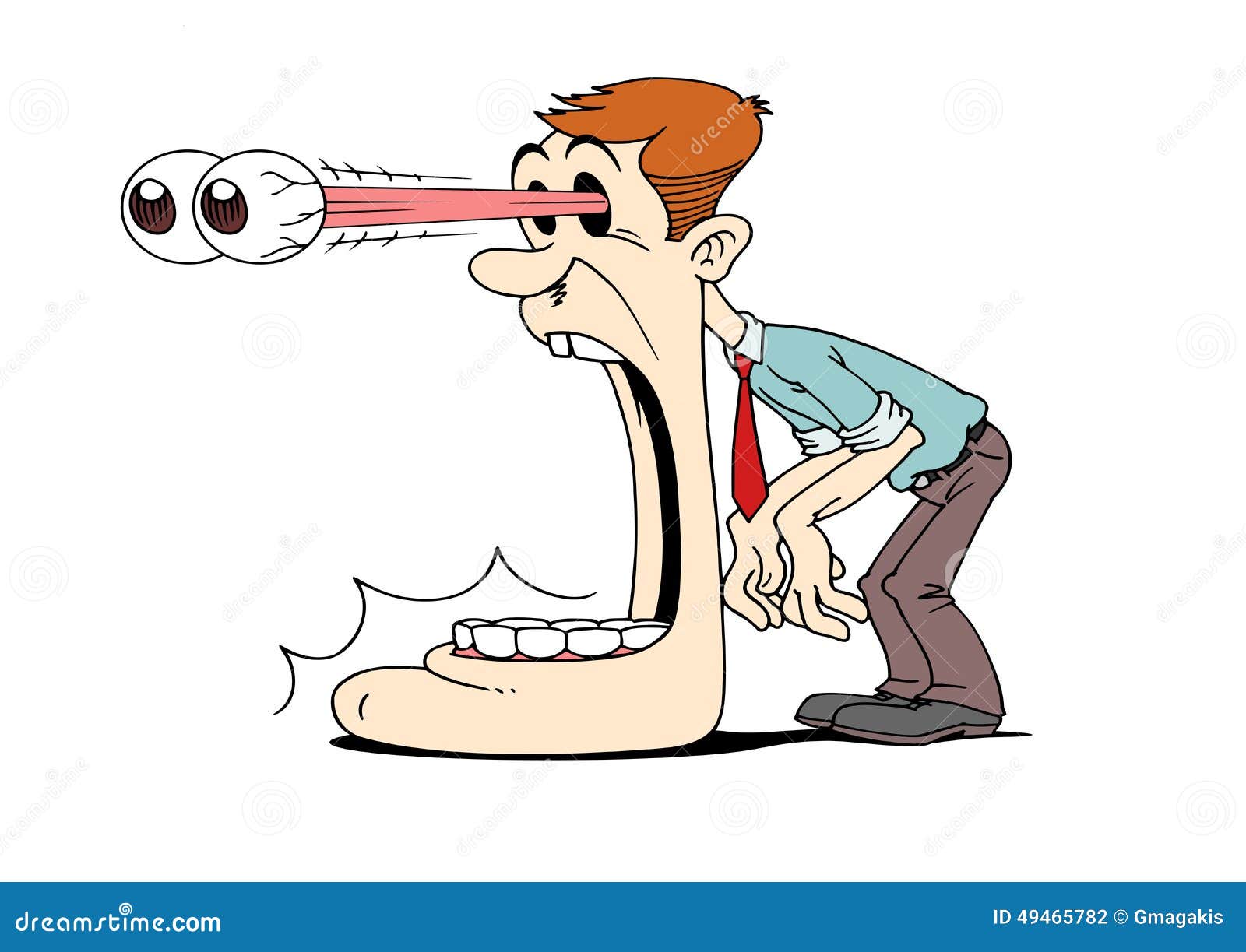 Surprised stock illustration. Illustration of open, surprise - 49465782