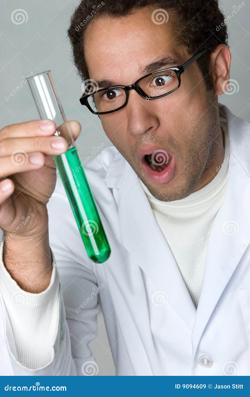Surprised Scientist stock image. Image of shocked, science - 9094609