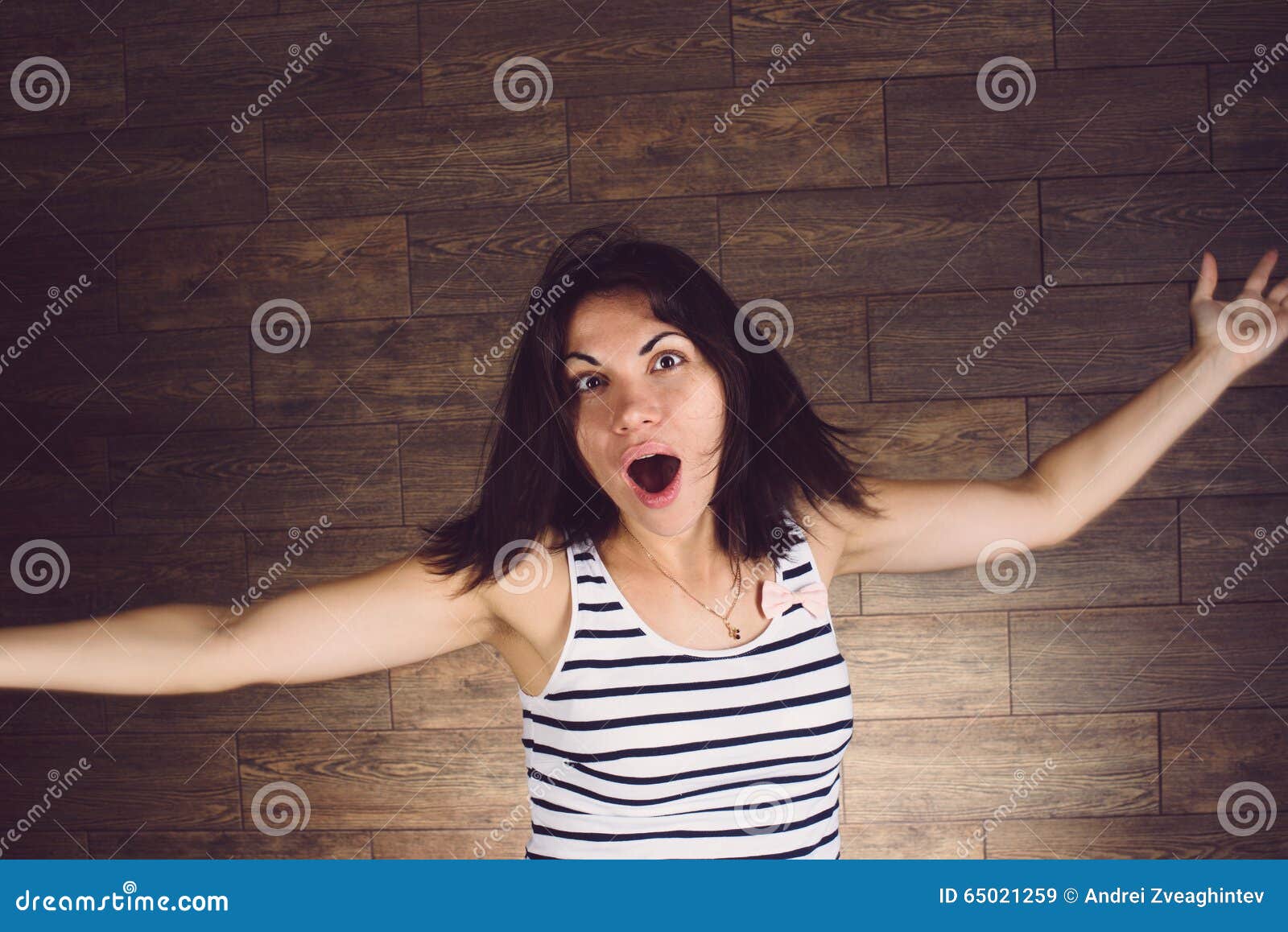 Surprised Screaming Woman stock image. Image of love - 65021259
