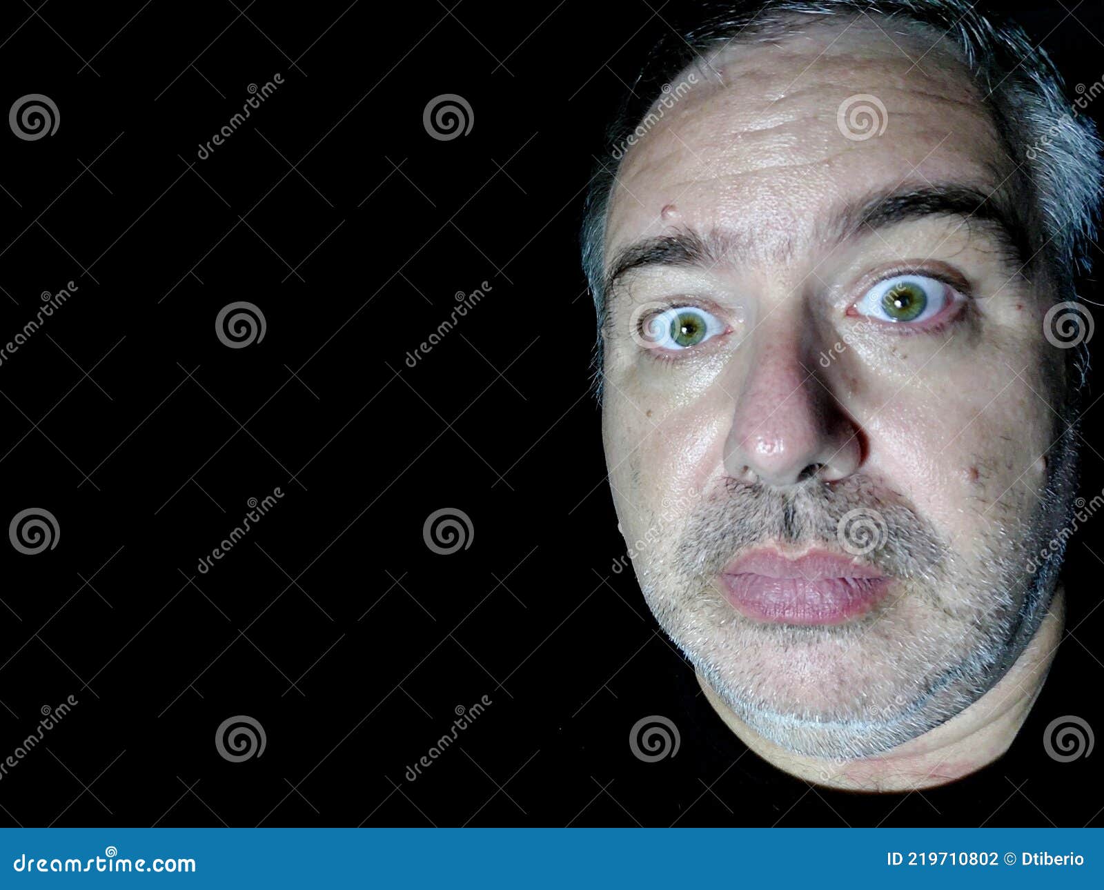 A Surprised White Male Person Isolated Stock Photo - Image of males ...