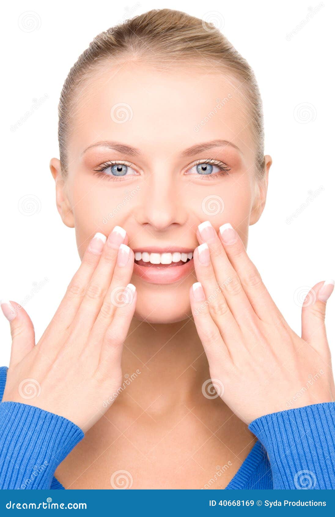 Surprised woman face stock image. Image of looking, beautiful - 40668169