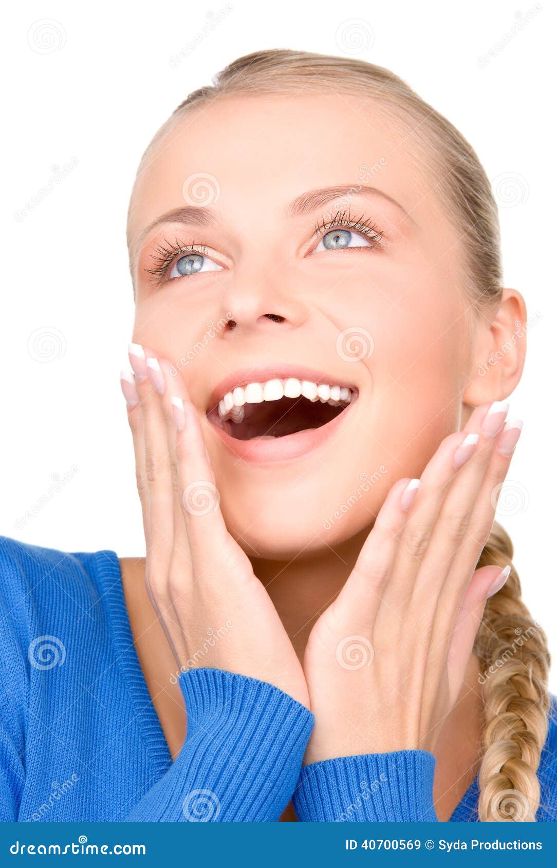 Surprised woman face stock image. Image of adult, beautiful - 40700569