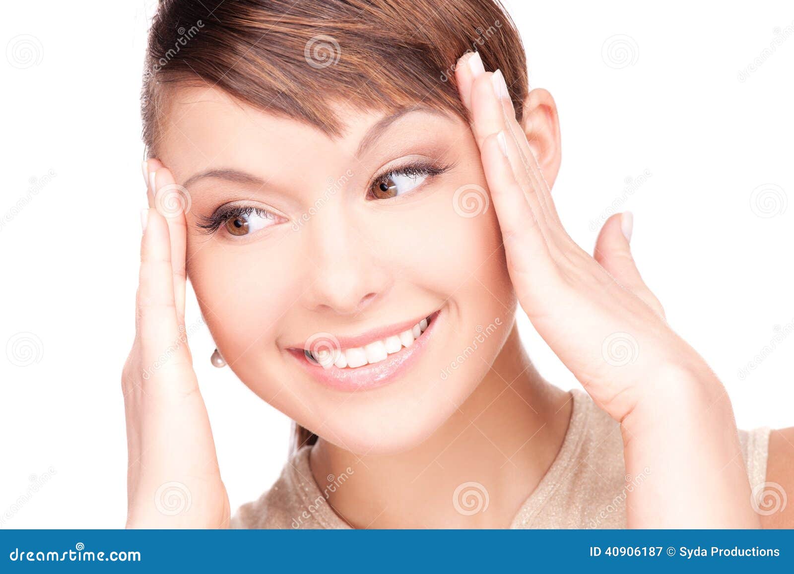Surprised woman face stock image. Image of lady, funny - 40906187