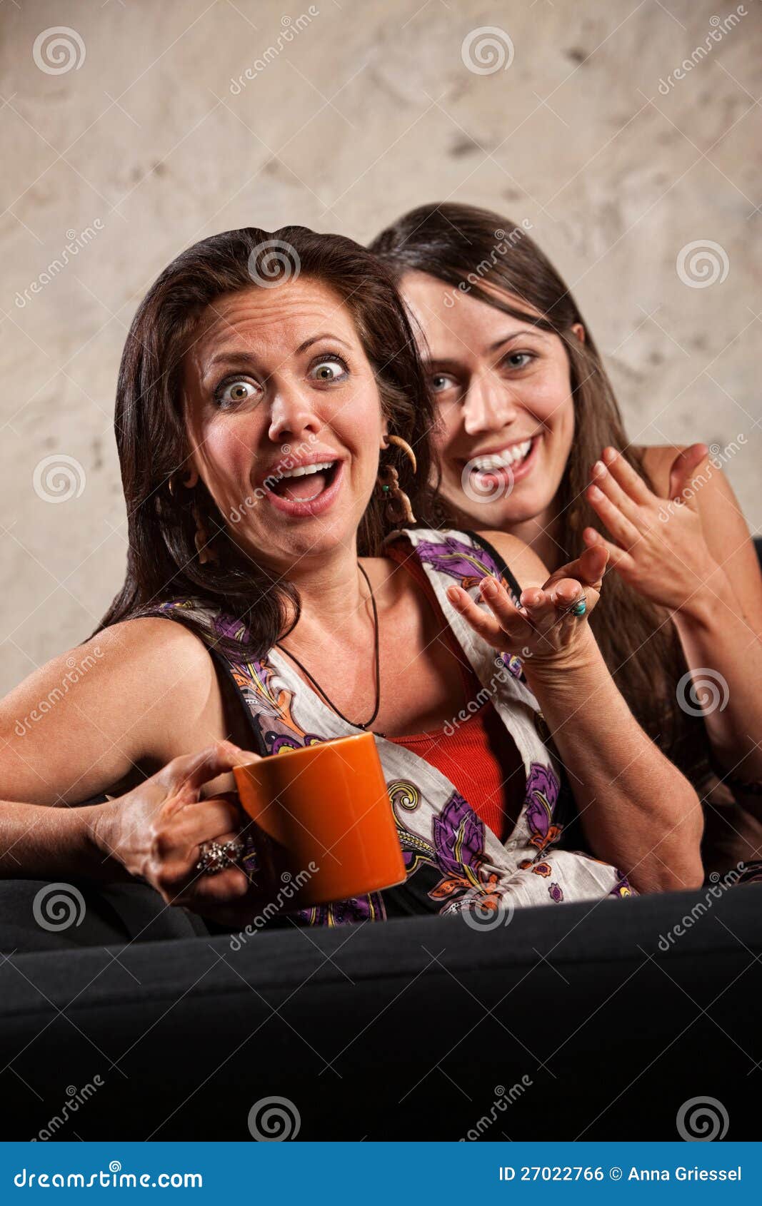 Surprised Women Laughing stock photo. Image of caucasian - 27022766
