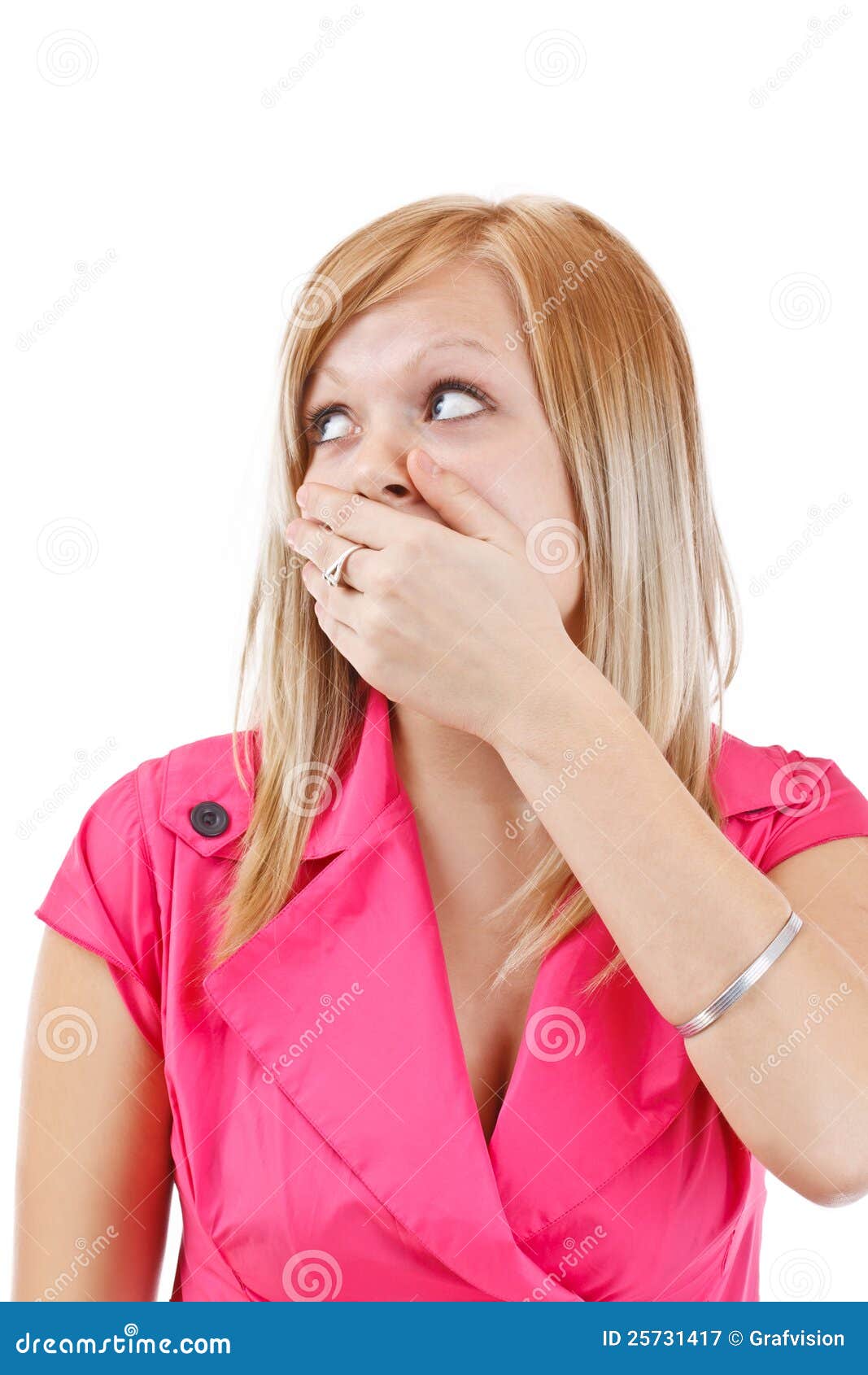 Surprised young woman stock image. Image of surprise - 25731417