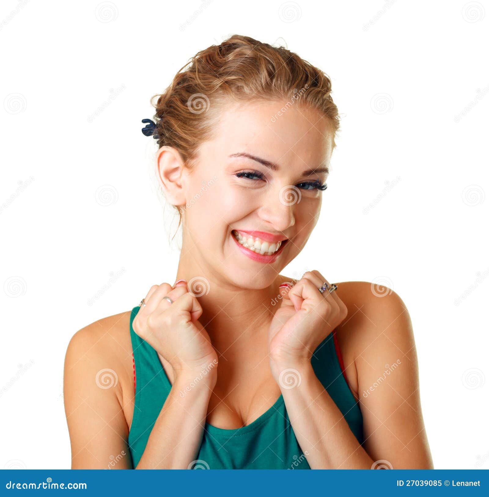 Surprised Young Woman Royalty Free Stock Photo - Image: 27039085