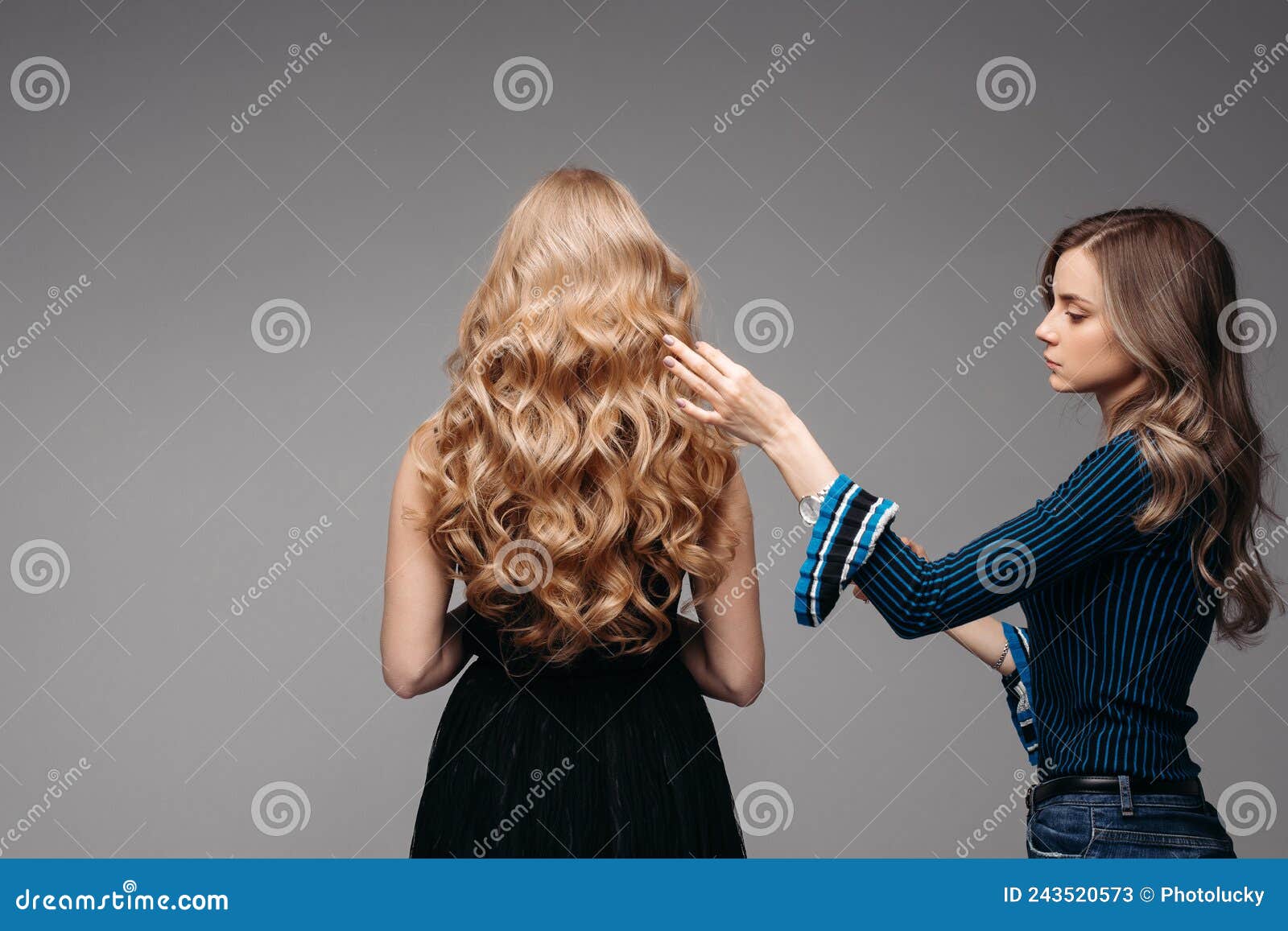 Surprised Young Woman Smiling in Studio Smiling Stock Image - Image of ...