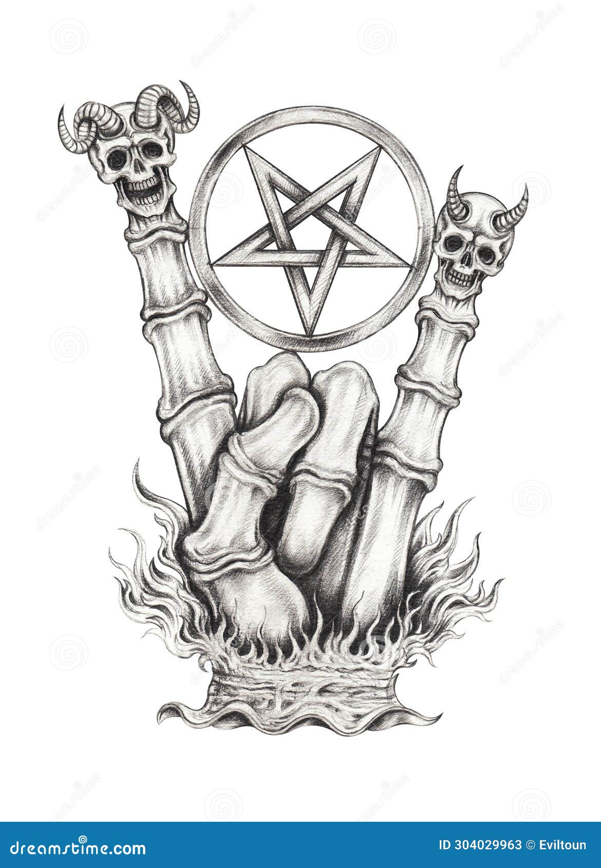 Skeleton Sign. Anatomy Lettering. Death Typography. Letters From Vector ...