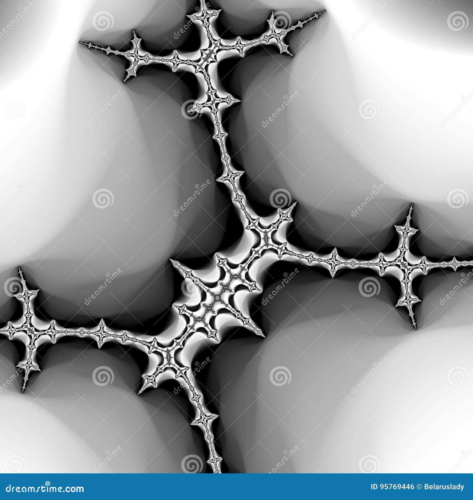 Fractal Bone Structures Pattern (Julia Set) Stock Photography ...