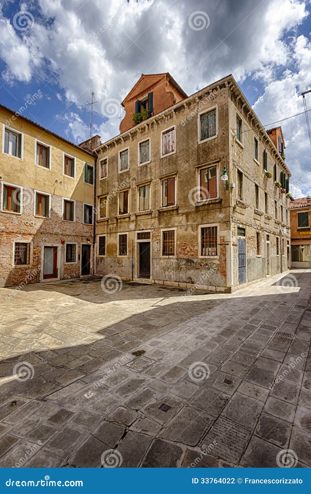 Surreal Building in Venice, Italy Stock Photo - Image of boat ...