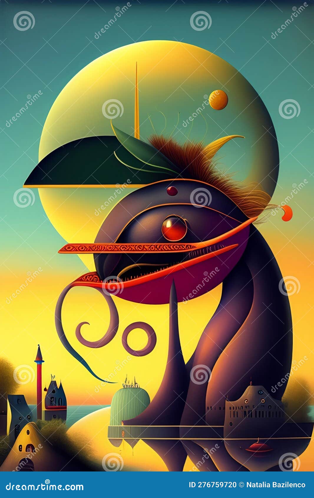 Surreal Characters. Psychedelic, Anthropomorphic Monster, Surreal ...
