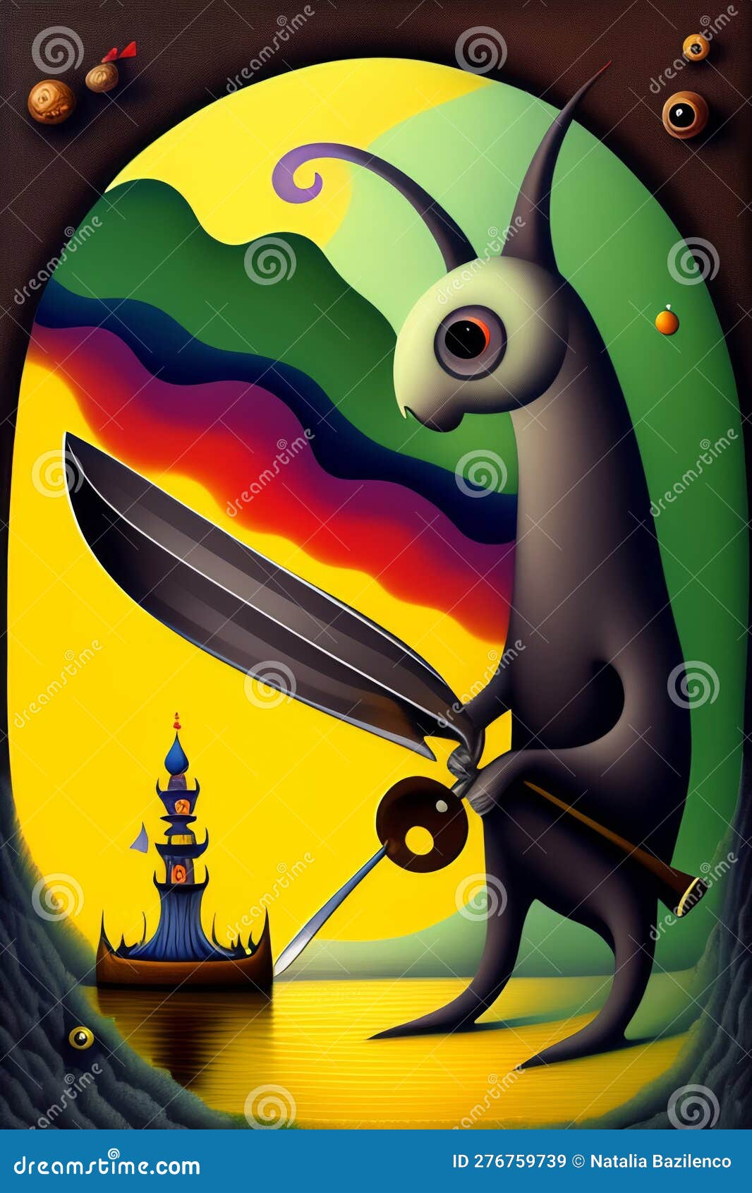 Surreal Characters. Psychedelic, Anthropomorphic Monster, Surreal ...