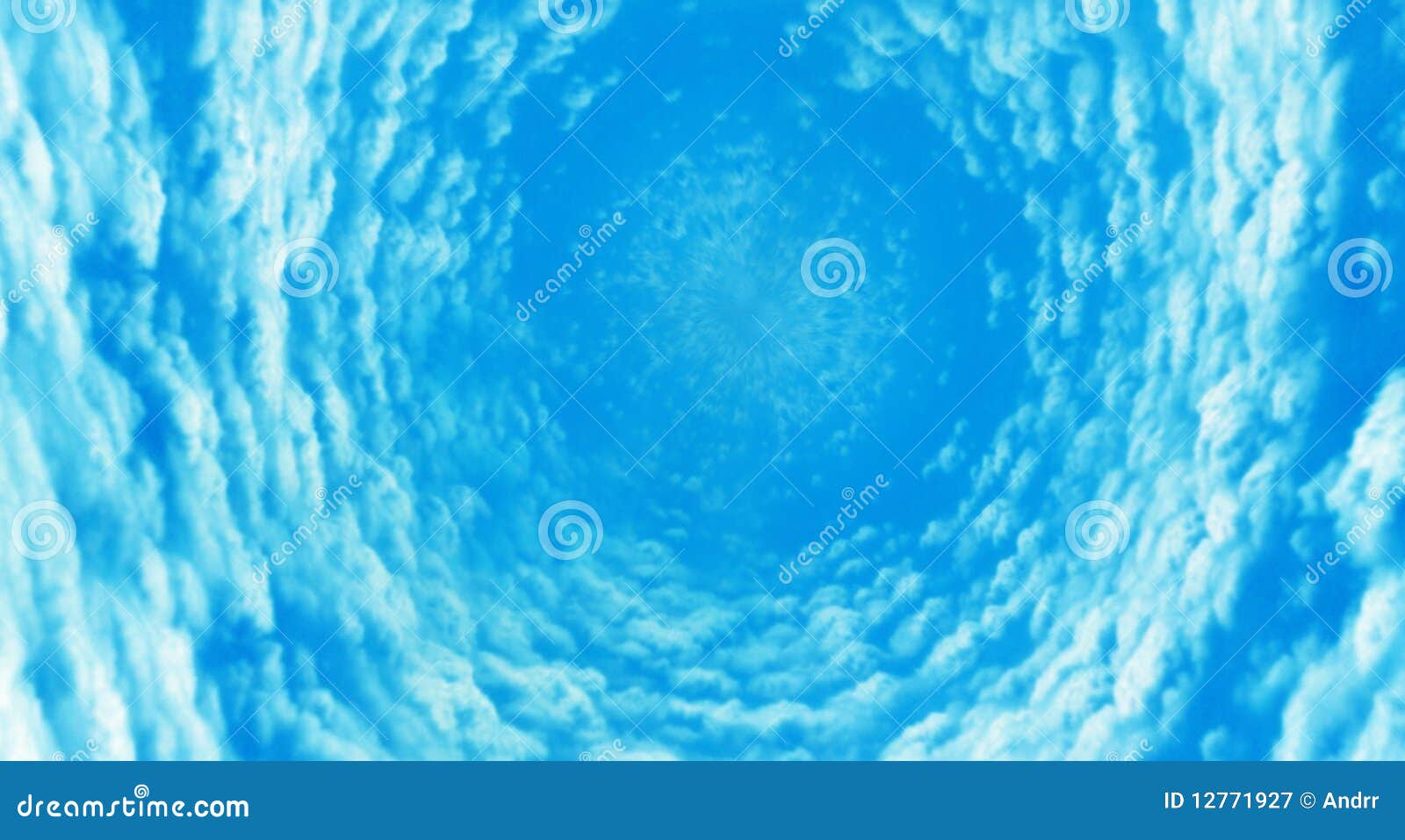 Surreal cloud vortex stock image. Image of sunny, season - 12771927