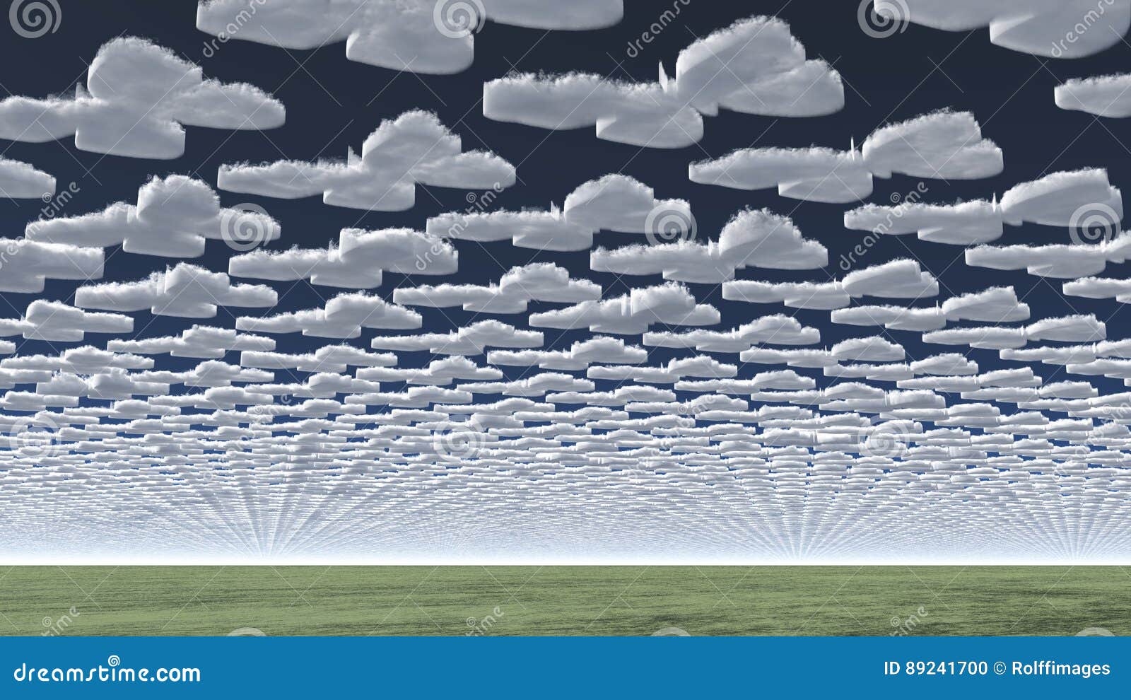 Surreal Clouds Royalty-Free Stock Photo | CartoonDealer.com #87632313