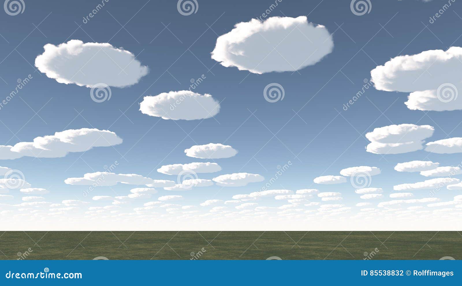 Surreal clouds stock illustration. Illustration of concept - 85538832
