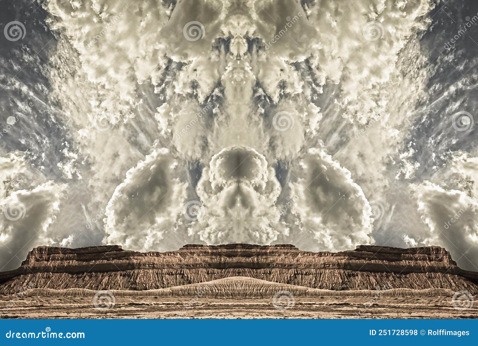 Surreal Clouds Royalty-Free Stock Photo | CartoonDealer.com #87632313