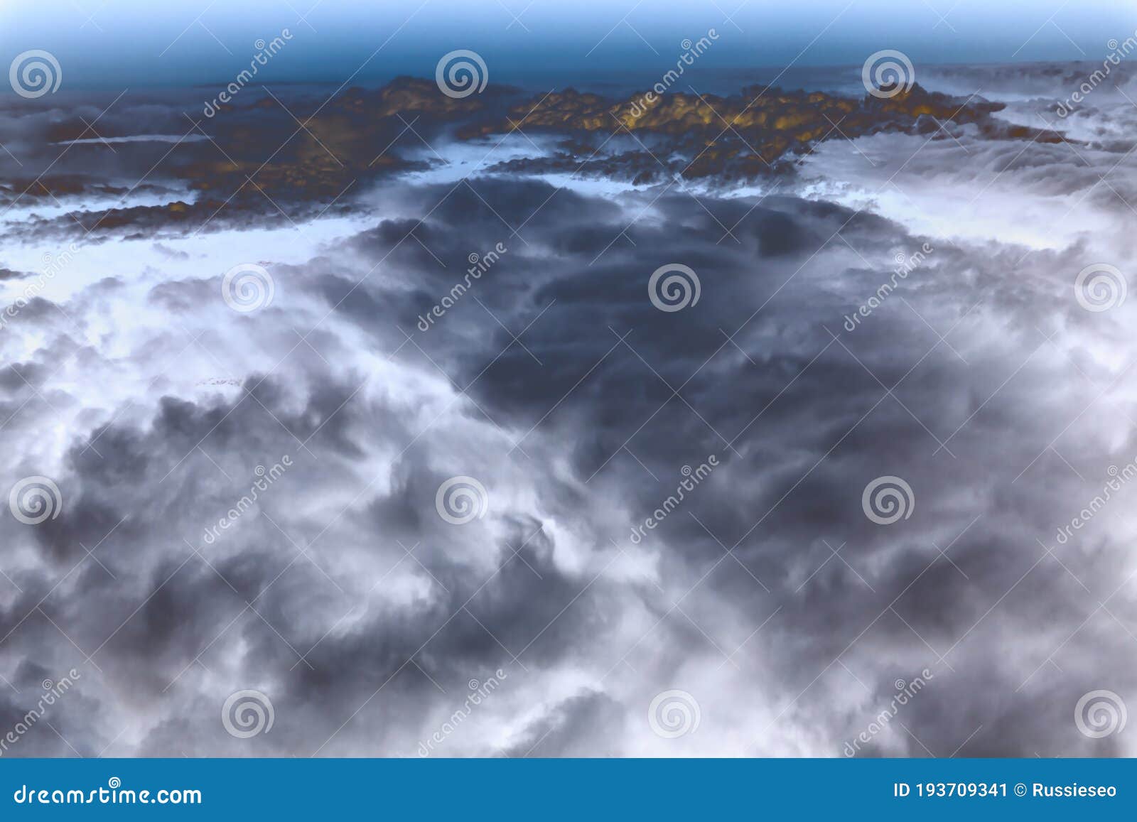 Surreal clouds stock image. Image of minimal, conceptual - 193709341