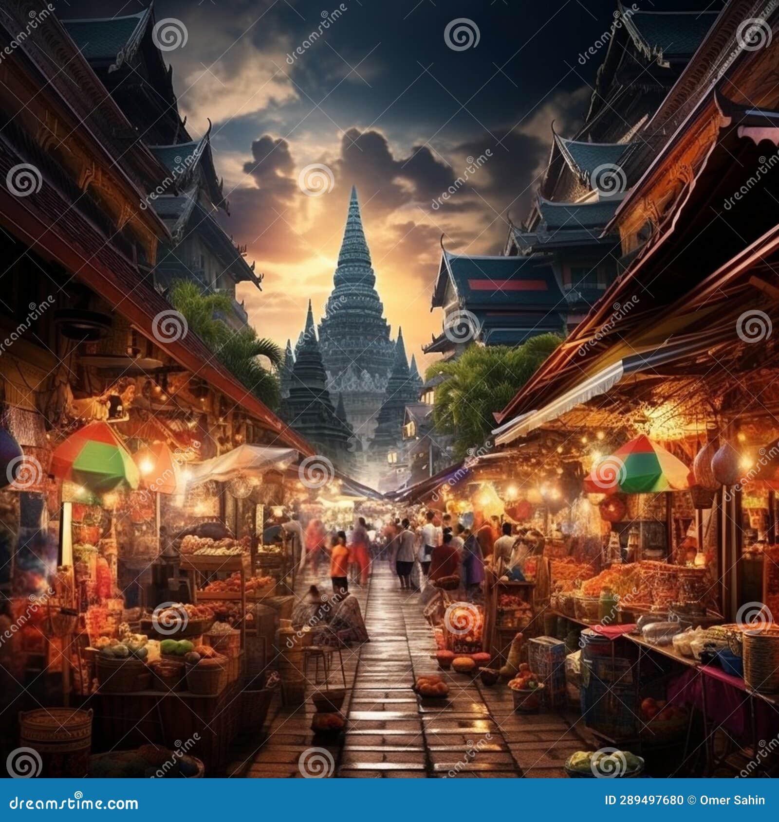 Surreal Collage of Bangkok S Hidden Gems and Local Experiences Stock ... Surreal Collage of Bangkok S Hidden Gems and Local Experiences Stock ...