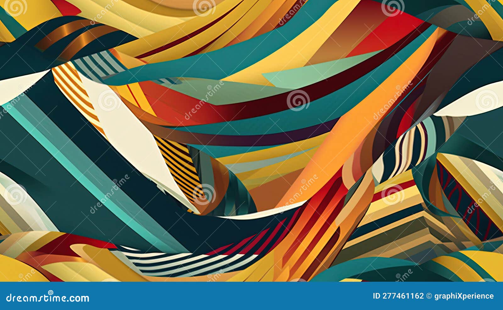 Vivit Color Fabric Pattern Design Stock Illustration - Illustration of software, fabric: 277461162