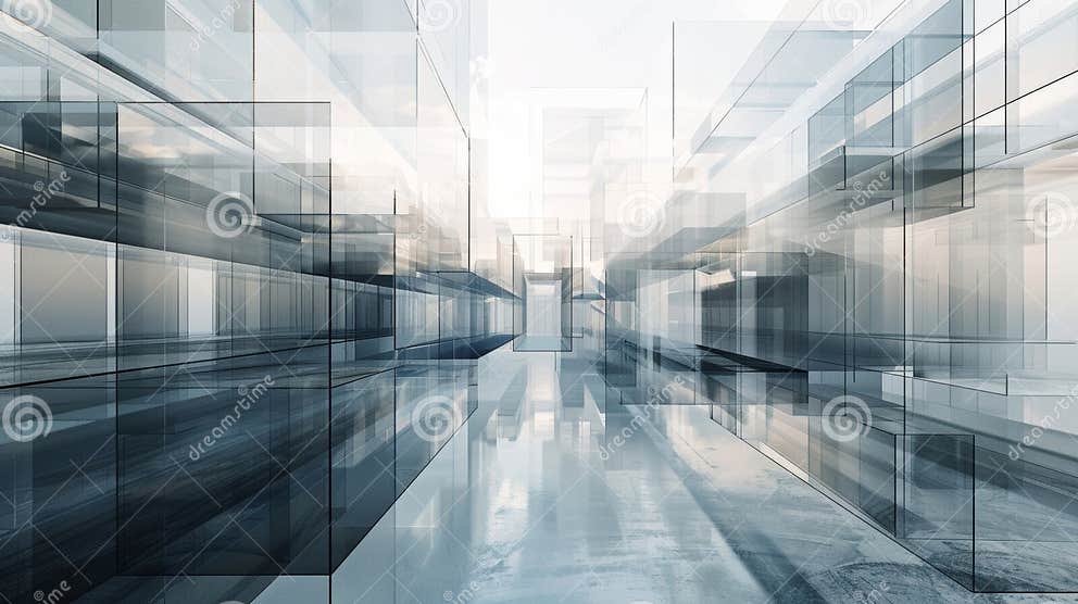 A Surreal Display of Overlapping Transparent Objects Blurring the Lines between What is Real and ...