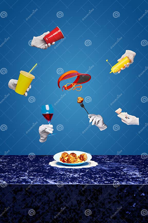 Surreal Fine Dining. Imaginative Take on Haute Cuisine, Presenting Food ... Surreal Fine Dining. Imaginative Take on Haute Cuisine, Presenting Food ...