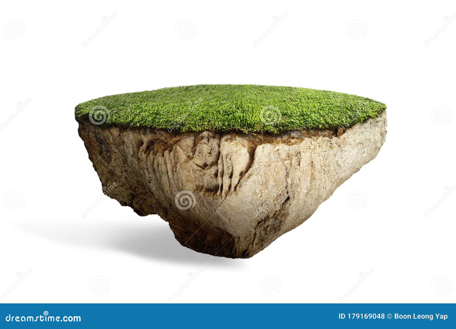 Surreal Float Landscape with Paradise Concept Stock Illustration ... Surreal Float Landscape with Paradise Concept Stock Illustration ...