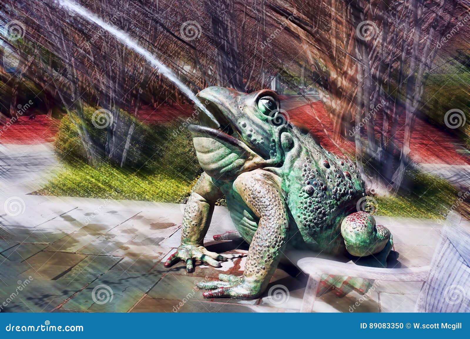 Surreal Frog. Stock Photo | CartoonDealer.com #89083350