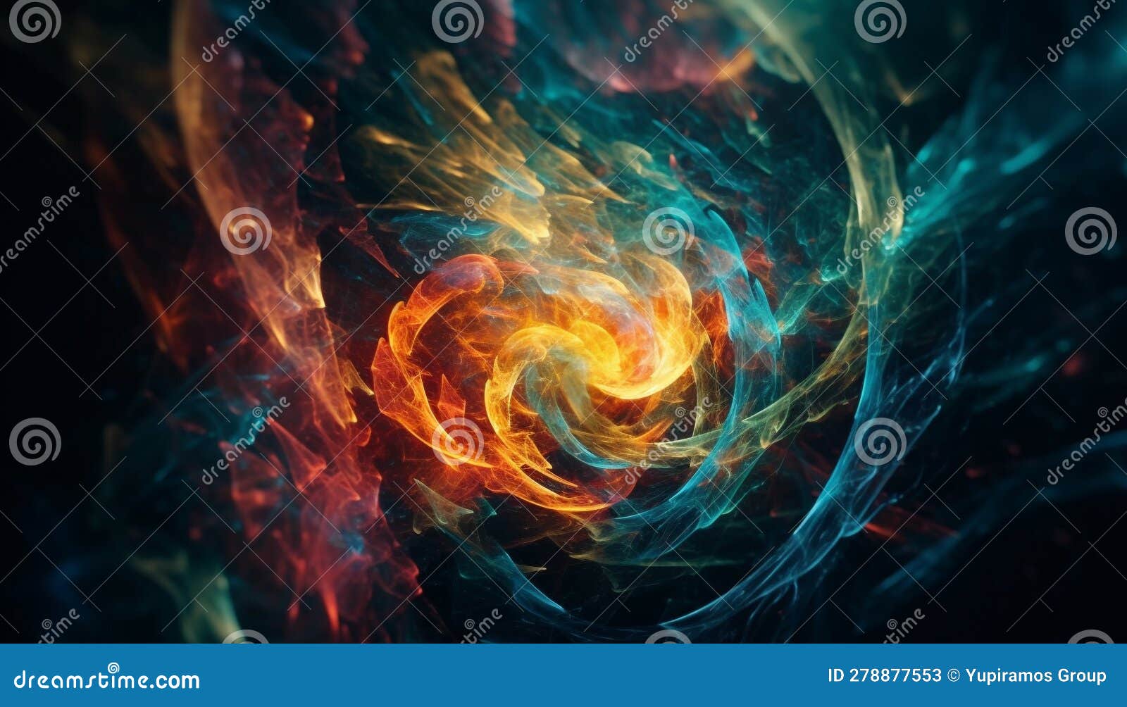 A Surreal Galaxy Explodes in Vibrant Colors, Sparking Imagination ...