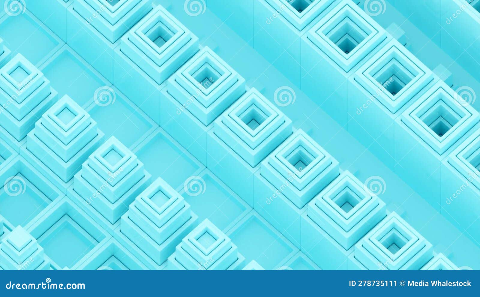 Surreal Geometric Animation. Design. Psychedelic Visual Illusion of ...