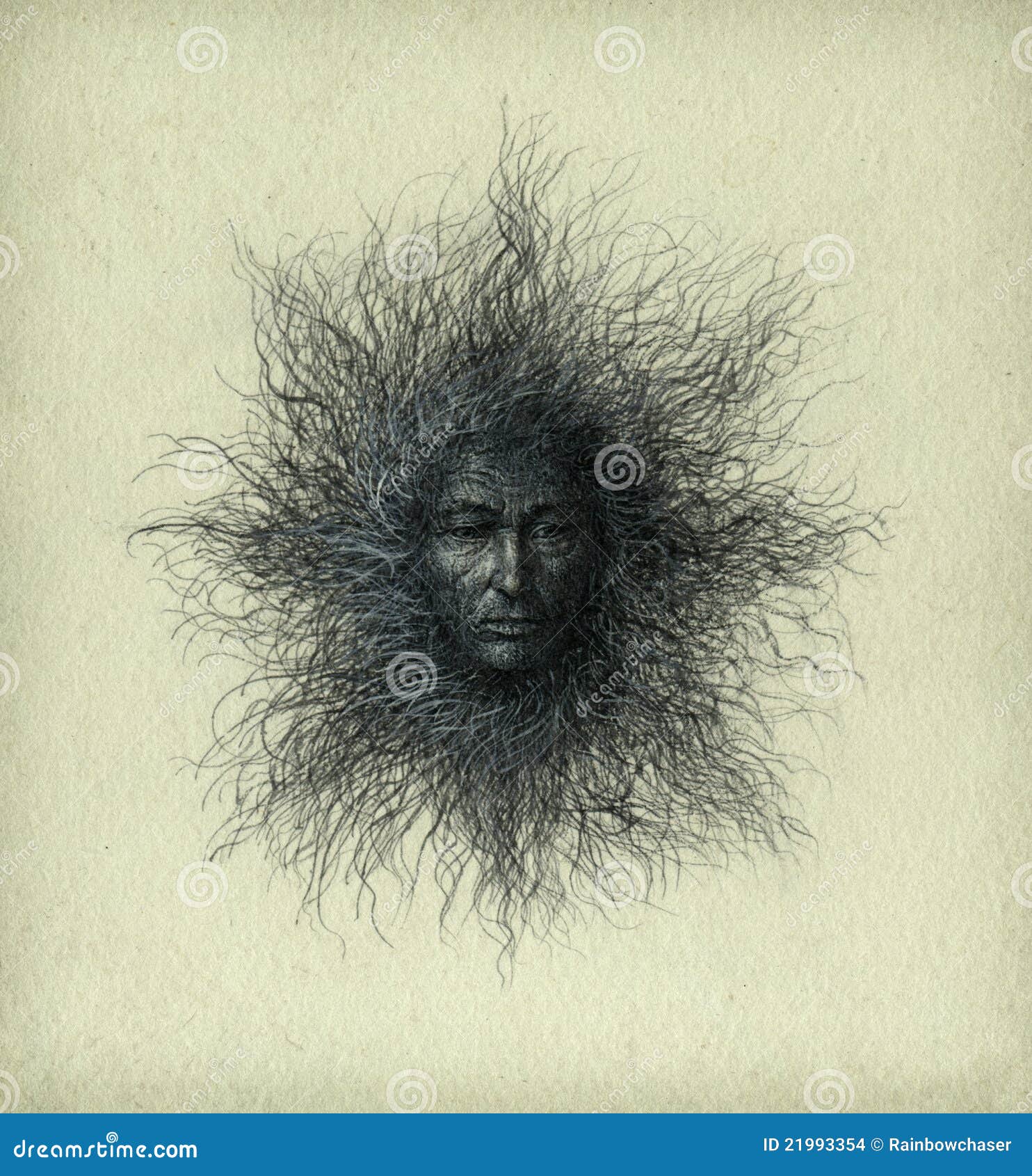 Surreal Head Royalty-Free Stock Photo | CartoonDealer.com #22885797