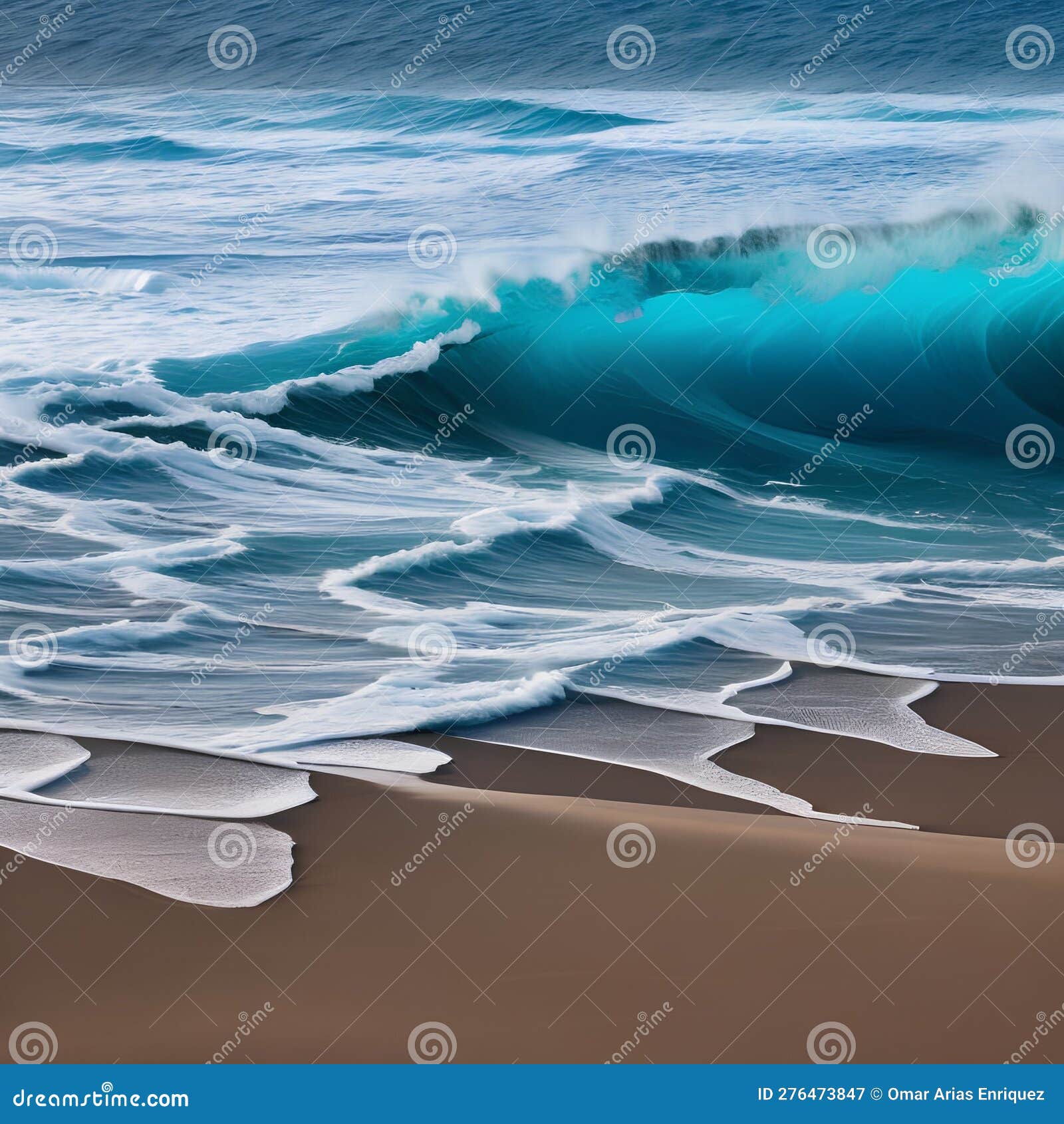 A Surreal Interpretation of the Ocean, with Waves and Currents ...