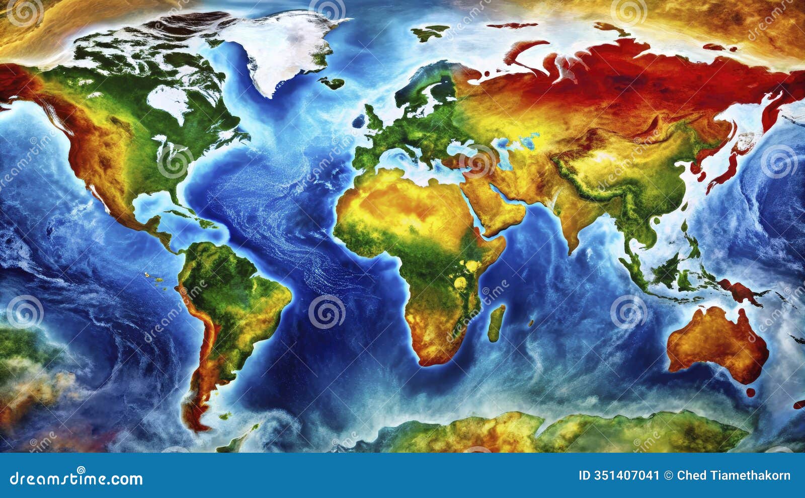 A Surreal Journey through a Changing Earth a Vivid Visualization of ...