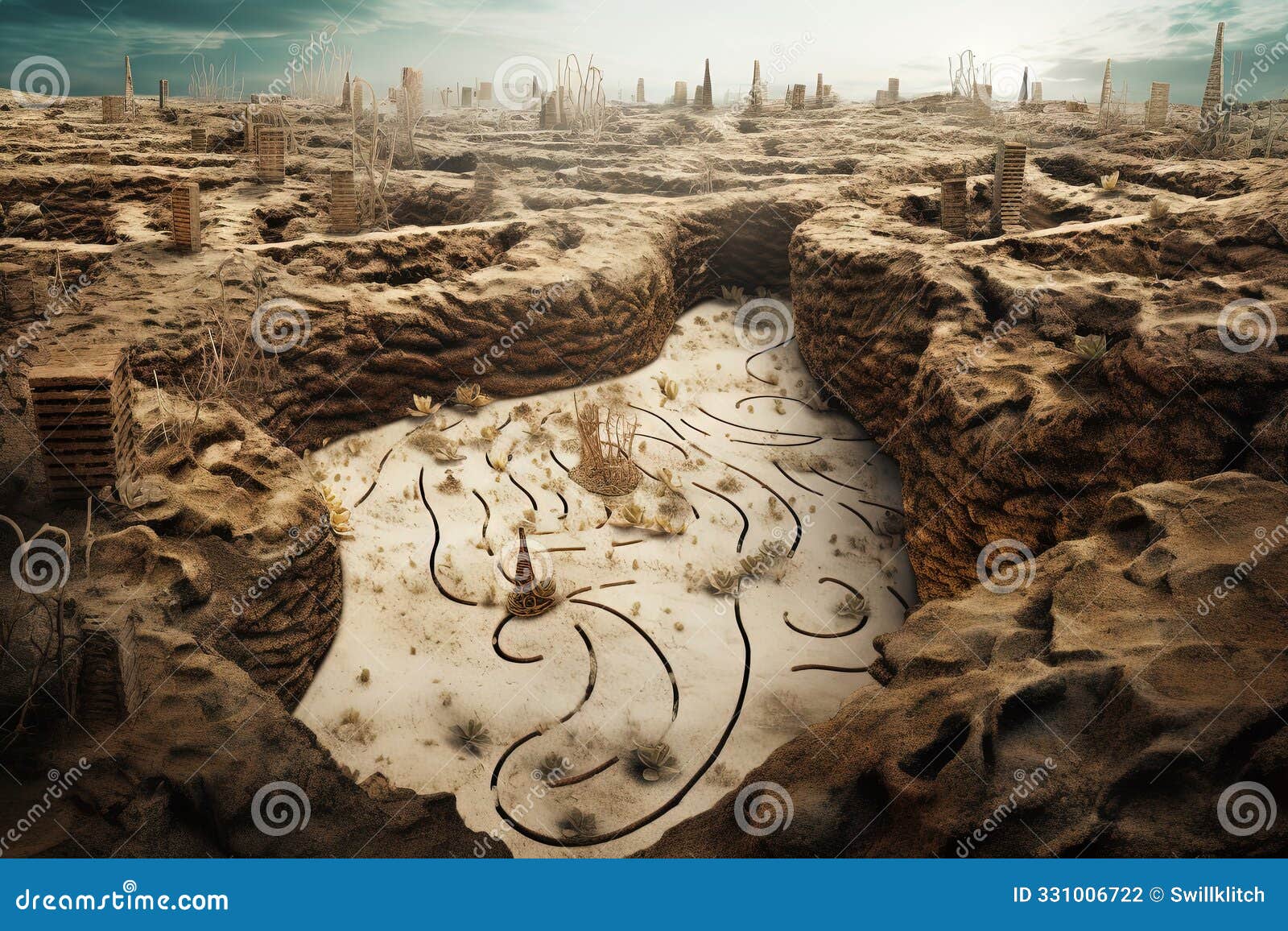 Ancient Pathway Through Jungle In Thailand. Stock Photo | CartoonDealer ...