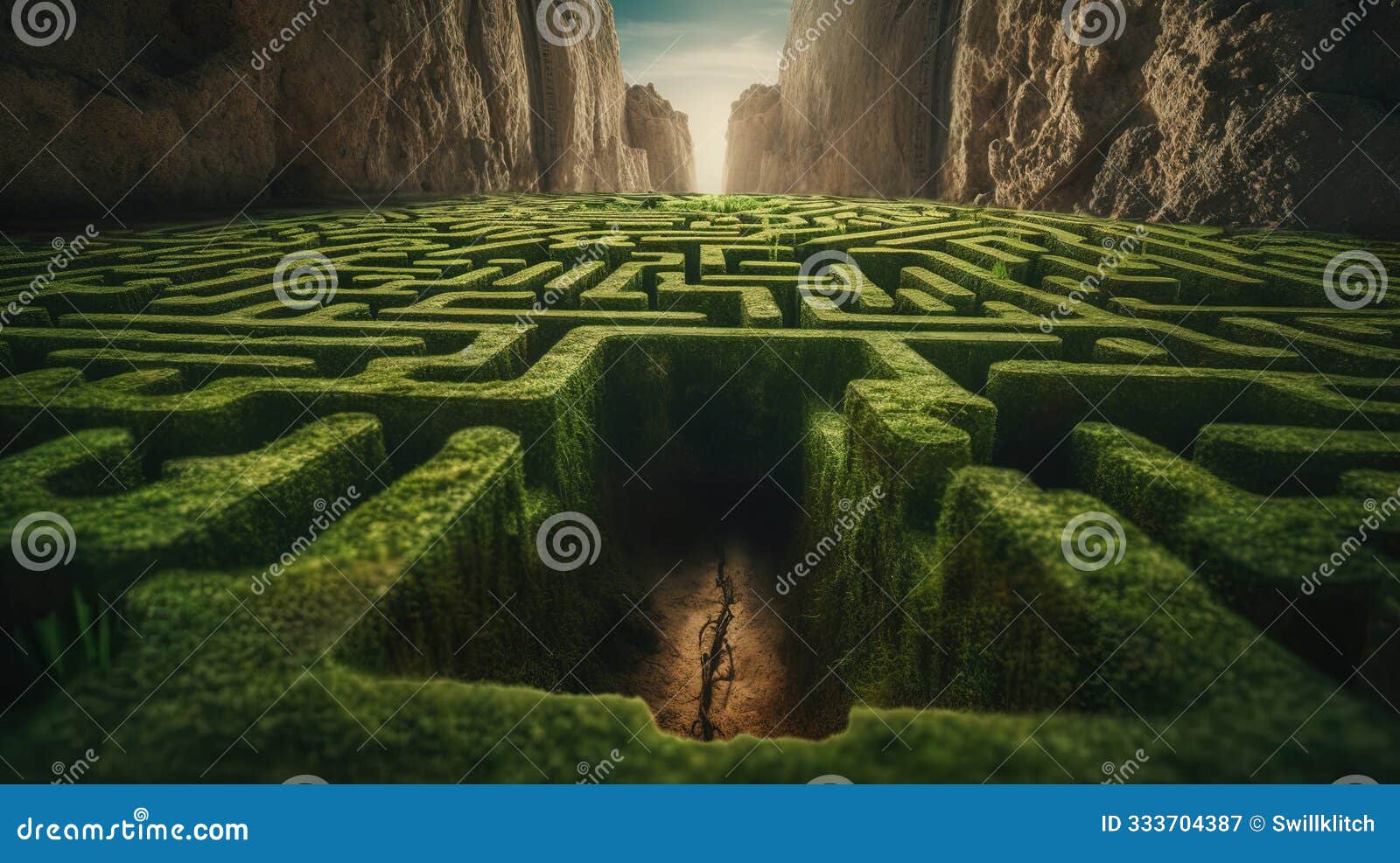 Ancient Pathway Through Jungle In Thailand. Stock Photo | CartoonDealer ...