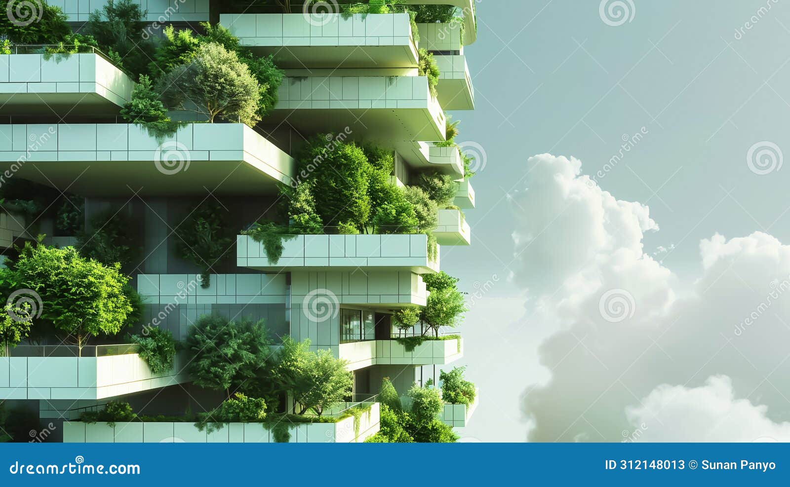 Surreal and Minimalist Representation of a Future Where Eco Friendly ...