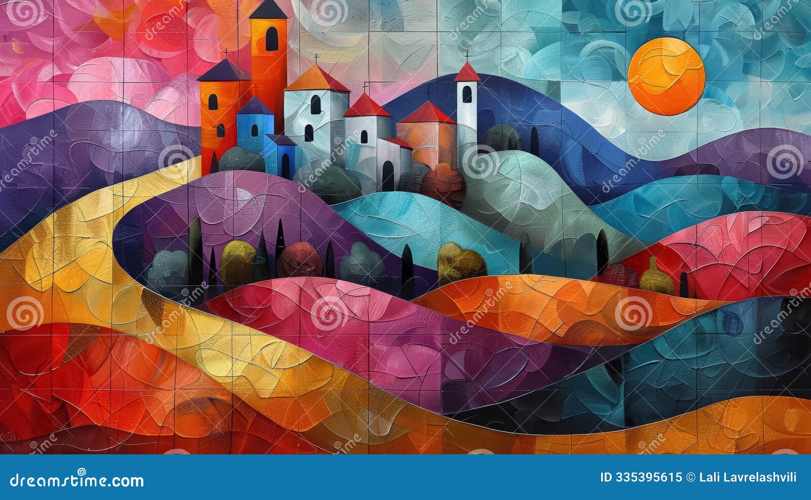 Surreal Mystical Fantasy Artwork. Impossible Art Stock Illustration ...