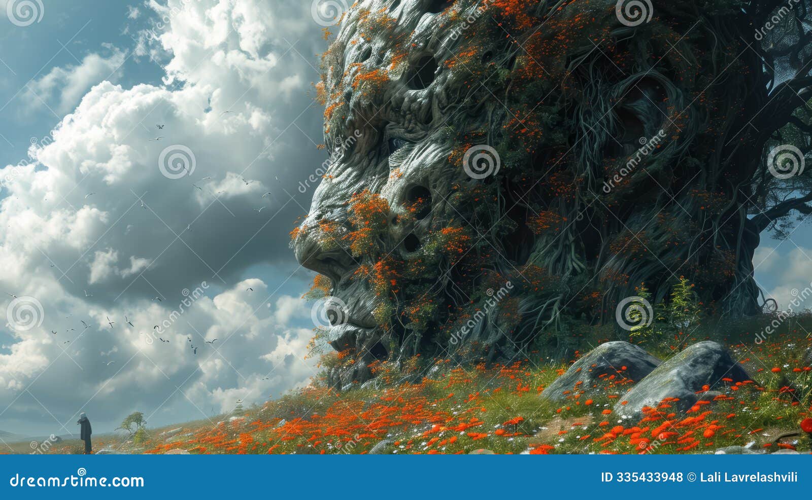 Surreal Mystical Fantasy Artwork. Impossible Art Stock Illustration ...