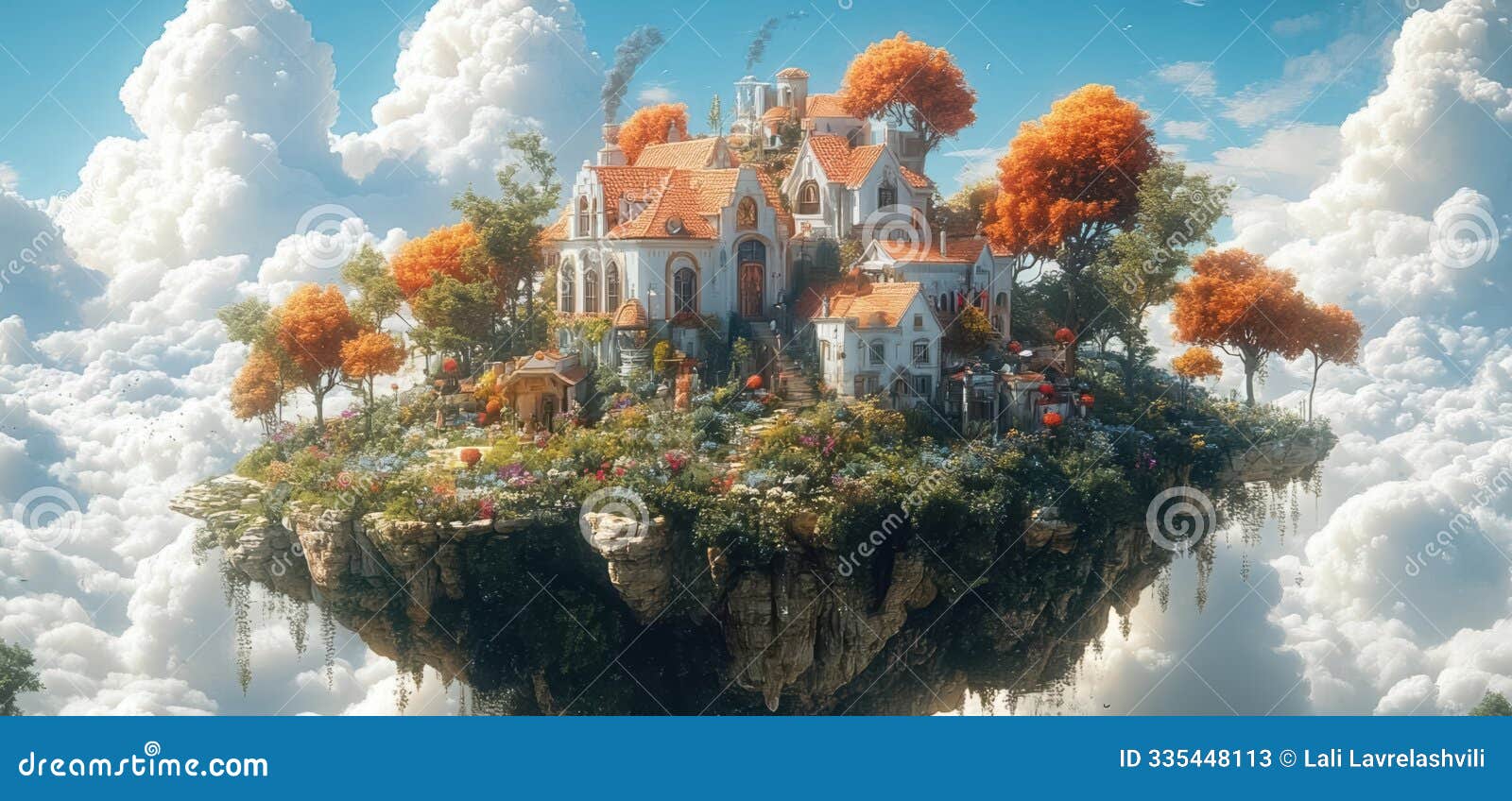 Surreal Mystical Fantasy Artwork. Impossible Art Stock Illustration ...