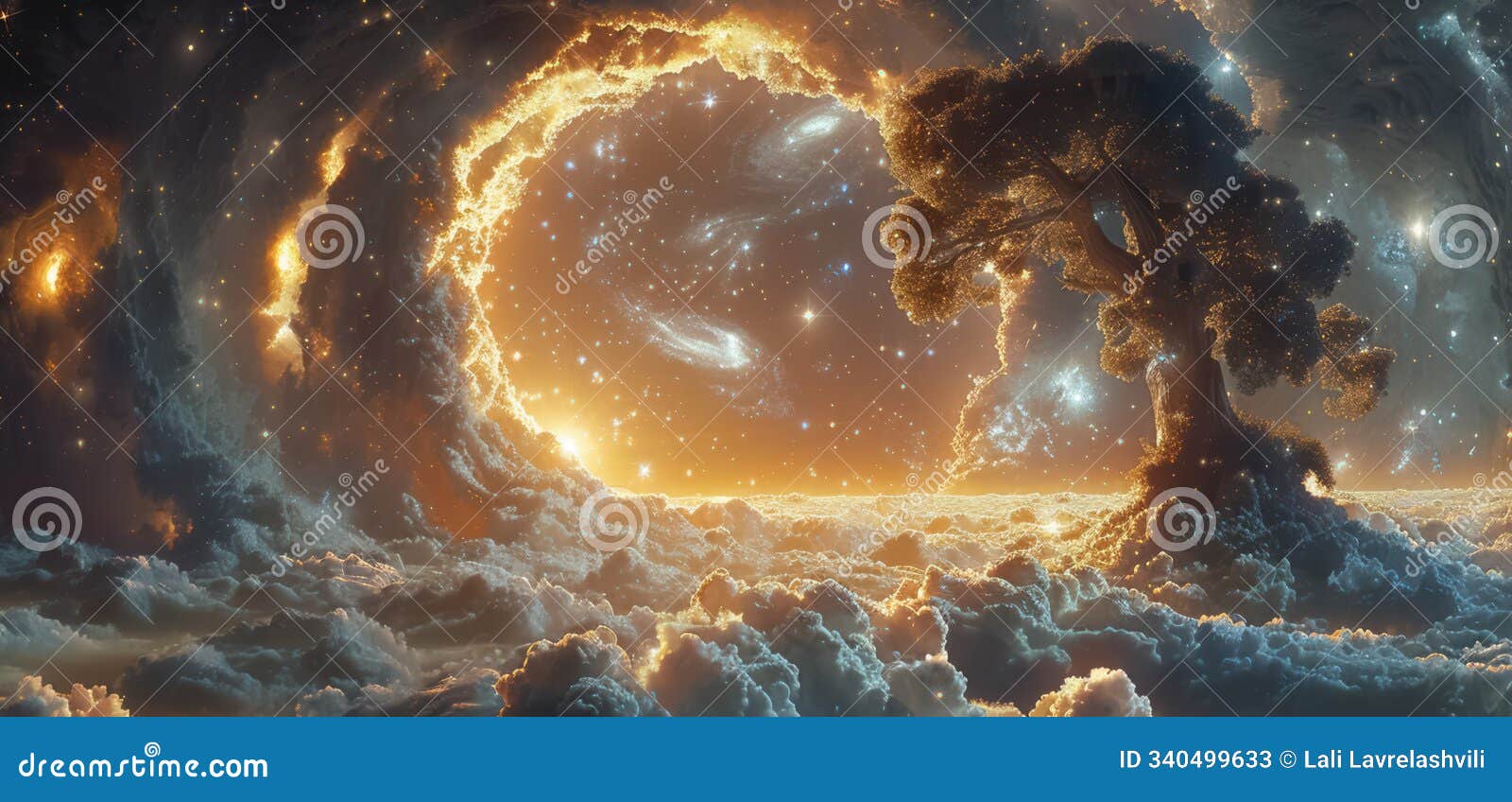 Surreal Mystical Fantasy Artwork. Impossible Art Stock Illustration ...