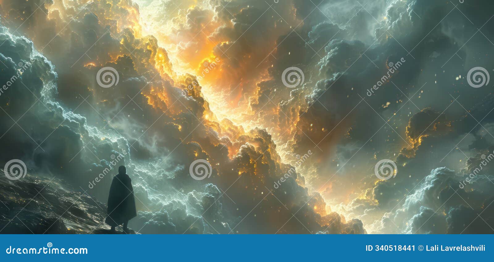 Surreal Mystical Fantasy Artwork. Impossible Art Stock Illustration ...