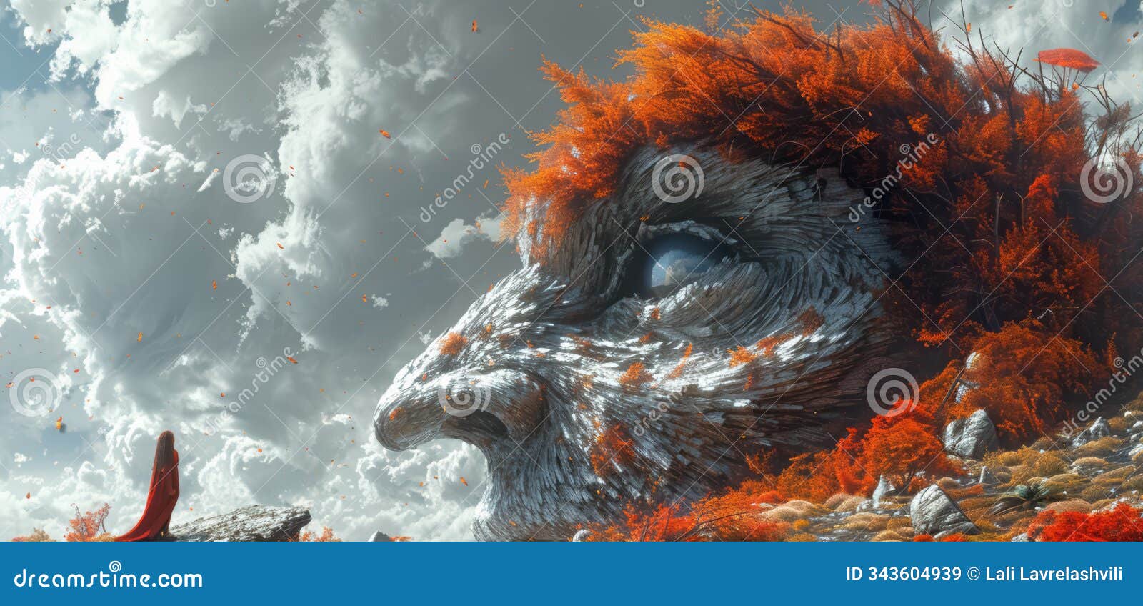 Surreal Mystical Fantasy Artwork. Impossible Art Stock Illustration ...