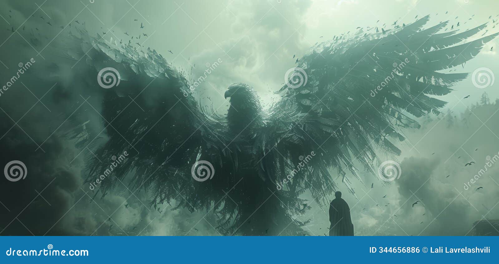 Surreal Mystical Fantasy Artwork. Impossible Art Stock Illustration ...