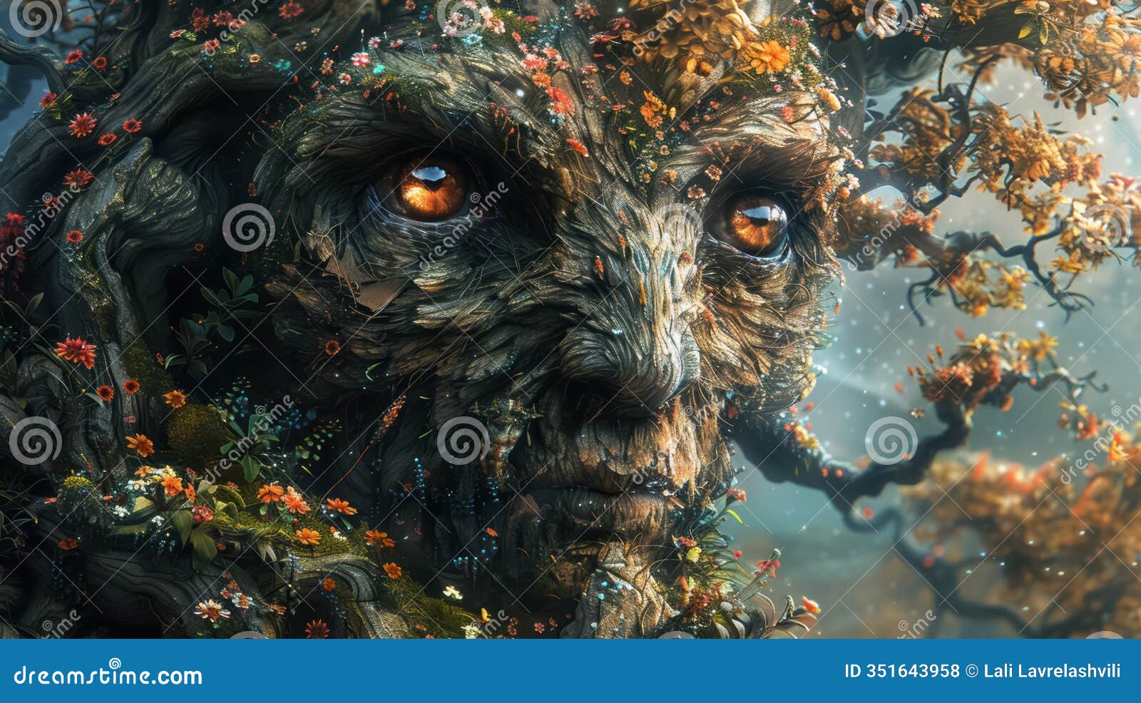 Surreal Mystical Fantasy Artwork. Impossible Art Stock Illustration ...