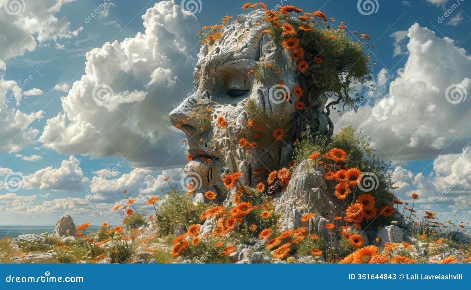 Surreal Mystical Fantasy Artwork. Impossible Art Stock Illustration ...