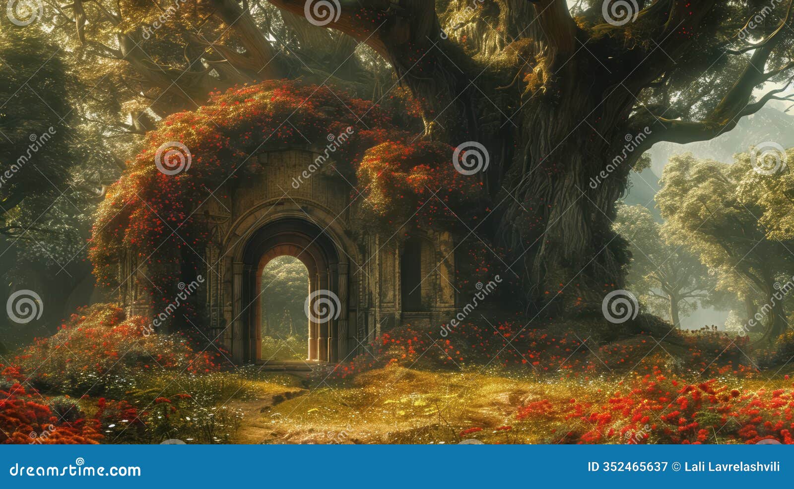 Surreal Mystical Fantasy Artwork. Impossible Art Stock Illustration ...