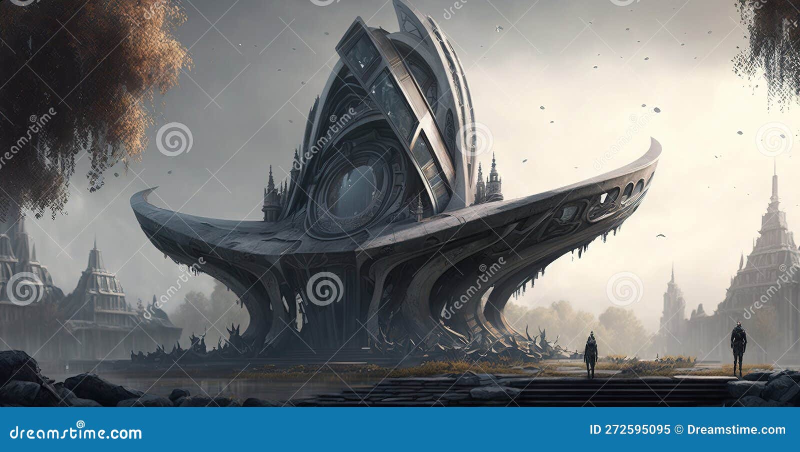 Surreal Mystical Fantasy Artwork. Impossible Art Stock Illustration ...