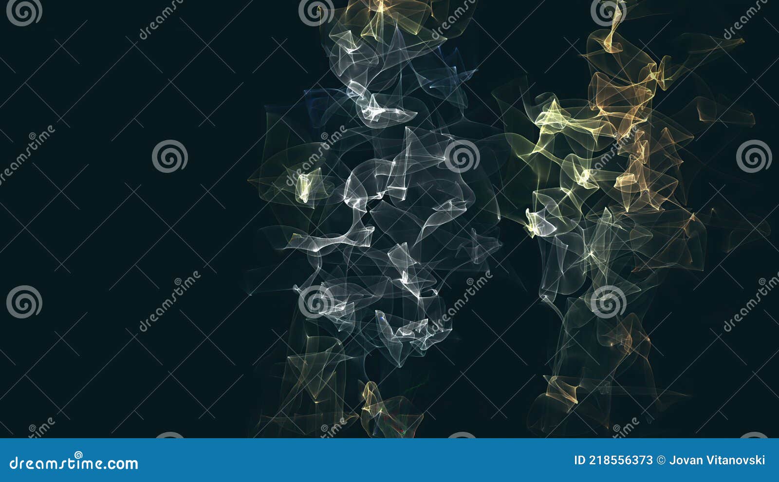 A Surreal and Organic Caustic Stock Illustration - Illustration of ...