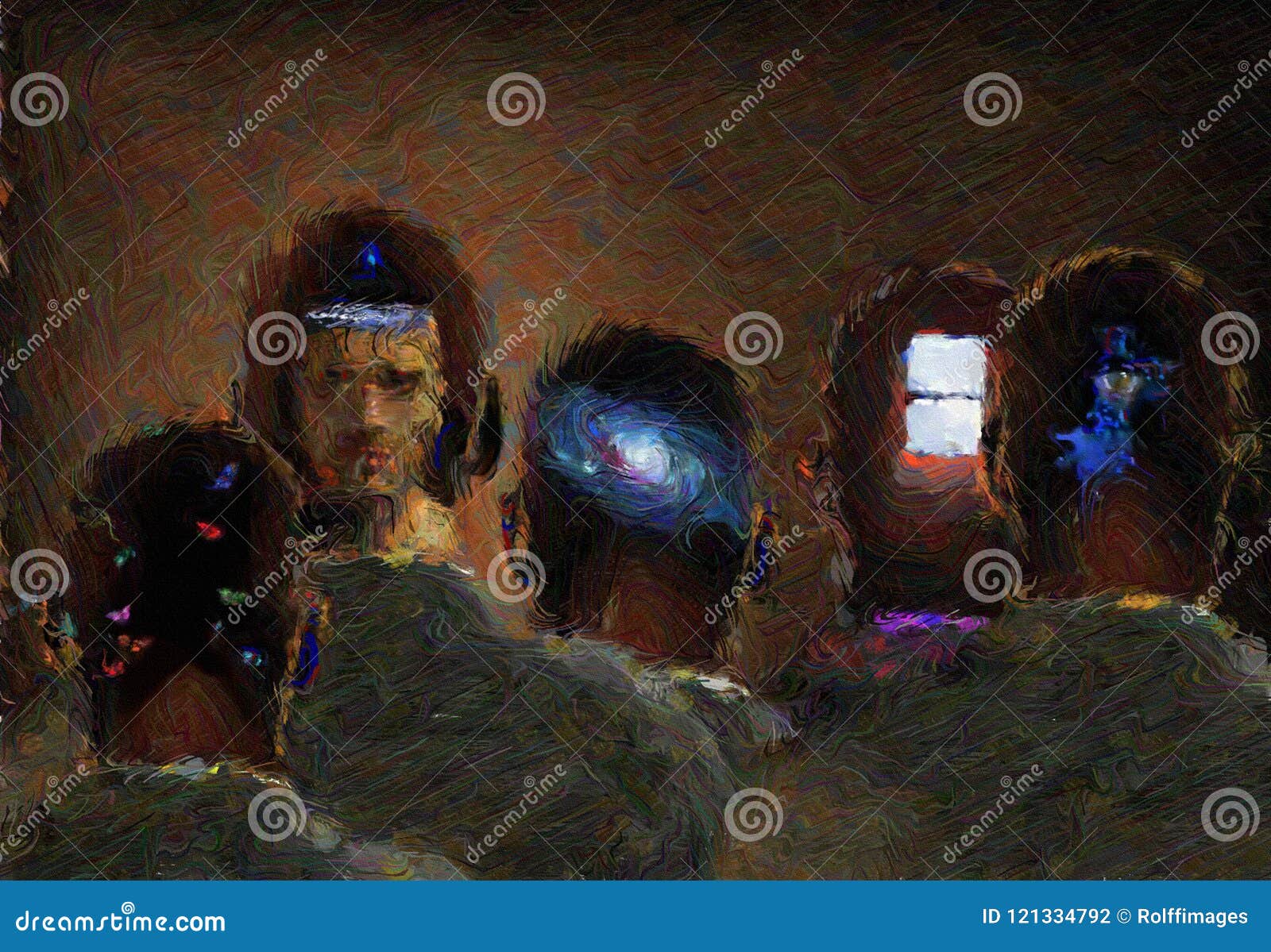 Differences Of Minds Stock Photography | CartoonDealer.com #121334792