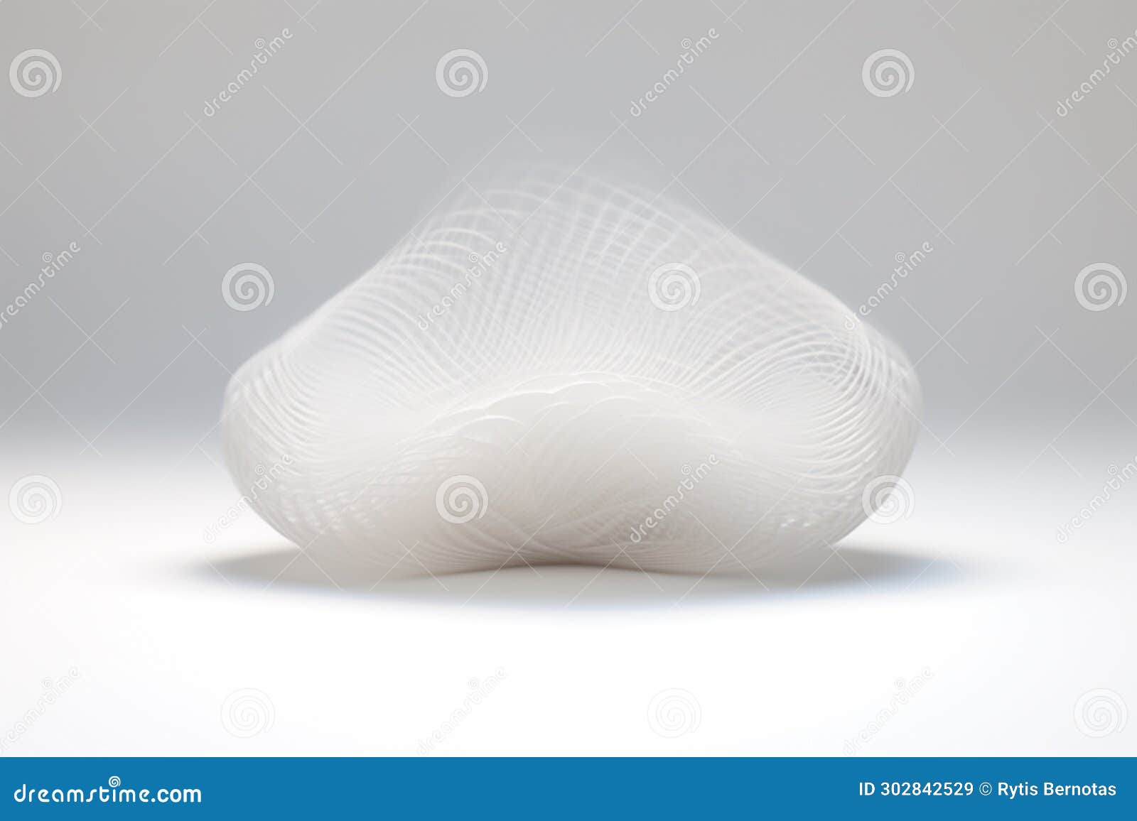 Surreal and Parametric Geometric Shape Object Background Stock ...